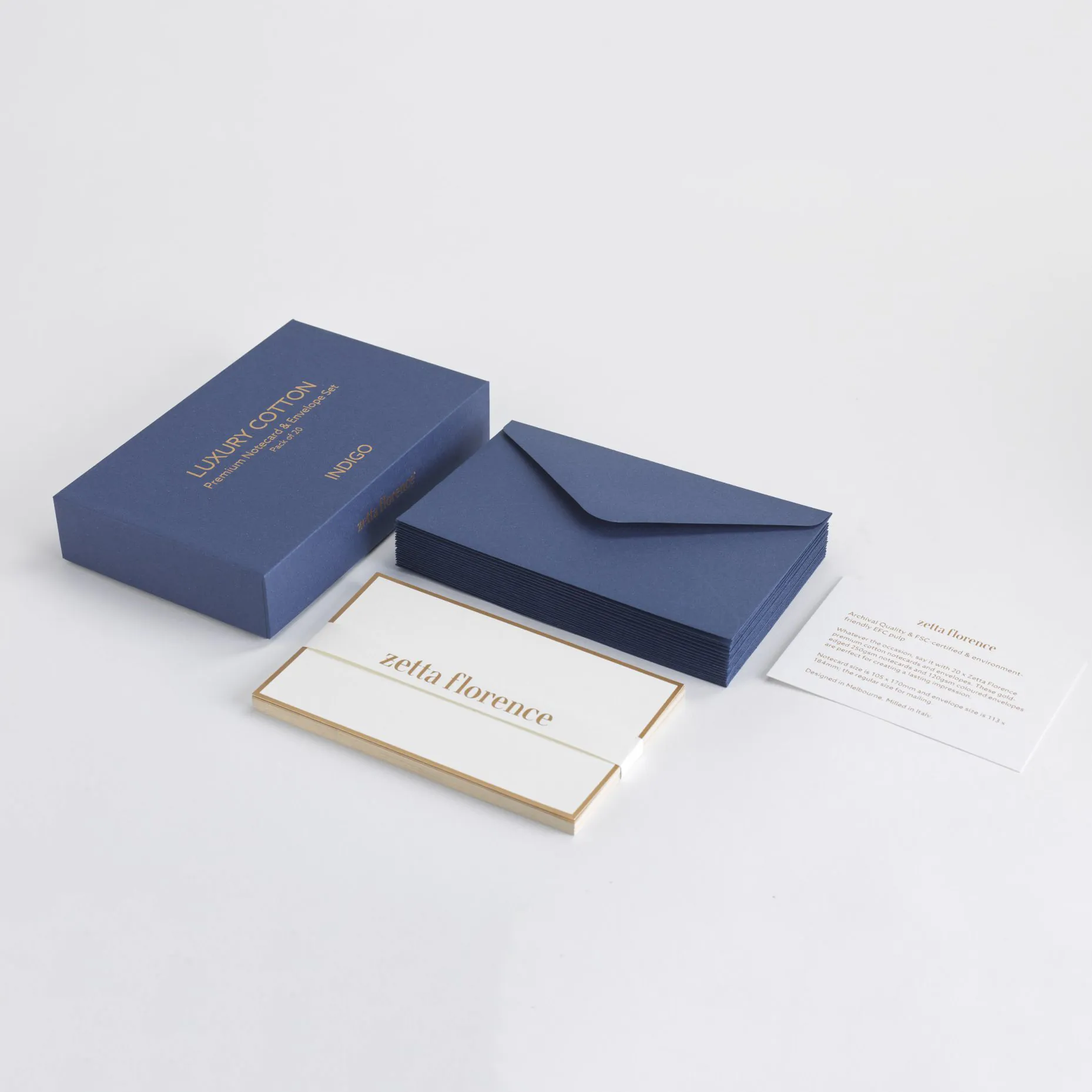 Luxury Notecard Sets | Buy Luxury Cards Online Australia – Zetta Florence