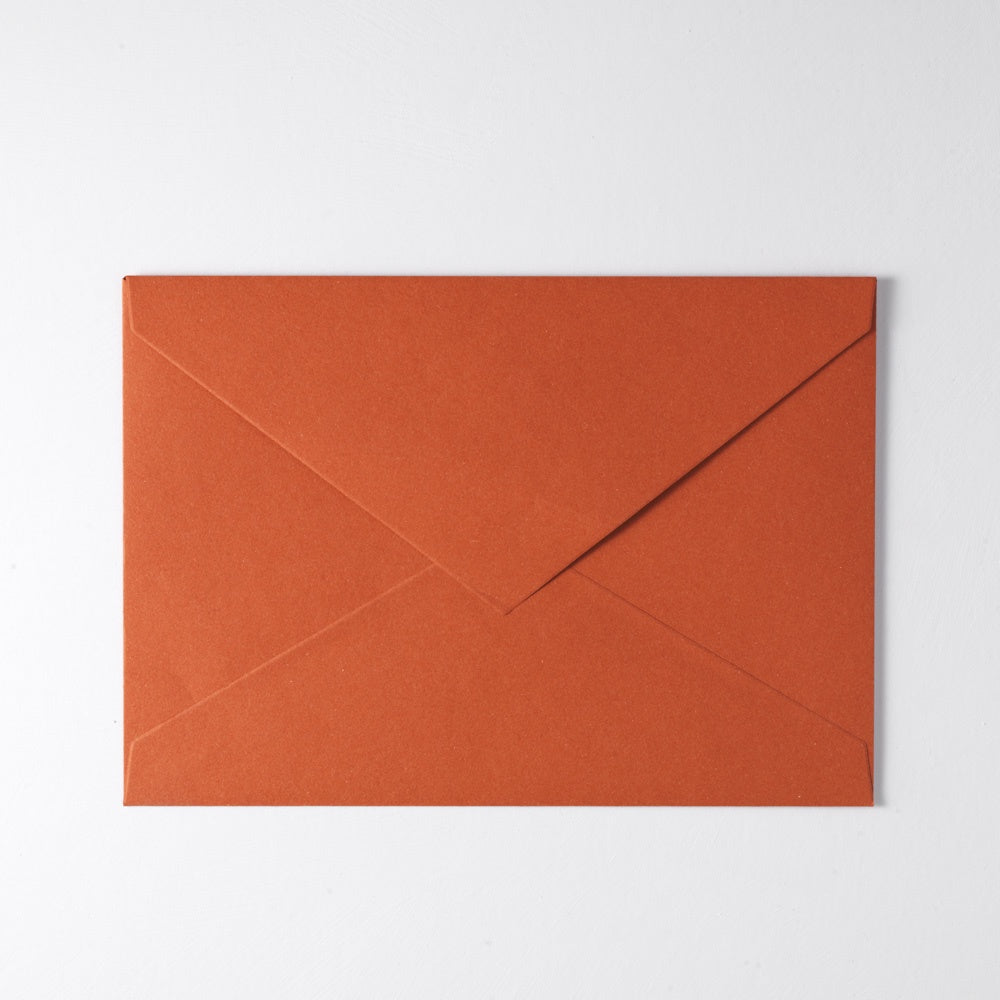 Italian Envelope - Terra Cotta – Zetta Florence
